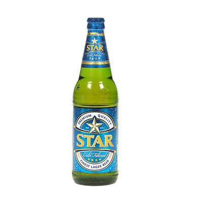 Star Lager Beer Bottle - 45clx20 - HTS Plus